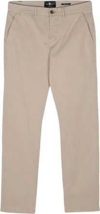 7 For All Mankind Chino Slimmy - Homme - Pantalons - Gris - Taille: W31