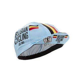 Bioracer Casquette Unisexe Officiel Team Belgique - Enjoliveur l&eacute;ger pour un confort optimal - Bleu, bleu, taille unique