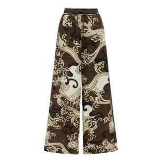 Alemais Otis Hose mit Wellenprint - - Trousers - Damen - Braun - S