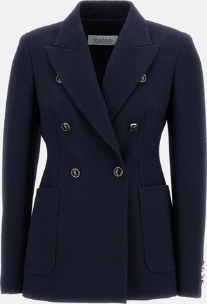 Max Mara Blazer Aus Seersucker