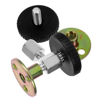 Garneck 2 St&uuml;ck Verstellbarer Bettrahmen stabilisator Anti wackel Werkzeug f&uuml;r Bettkopfteil Schwarz Werkzeugfreie Montage Robust und Formstabil f&uuml;r Zuhause un