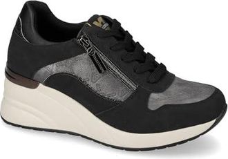 Valleverde Baskets Femme 35535L Cuir Gris ou Vison Chaussures Casual, gris, 37 EU