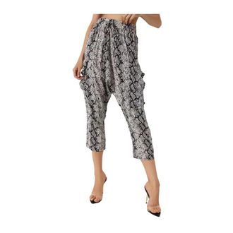 One Teaspoon Snake Pit Haremshose - - Trousers - Damen - Grau - 2XS
