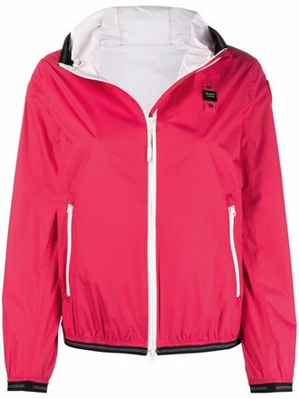 Blauer coupe-vent Tracy &agrave; capuche - Rose