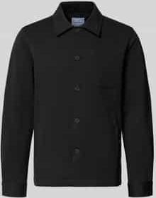 Lindbergh Slim Fit Hemdjacke mit Viskose-Anteil