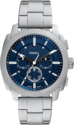 Fossil Uhr Fossil Machine Chronograph FS6096 Silberfarben