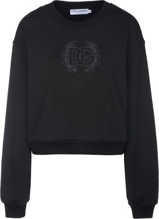 Dolce & Gabbana Sweatshirt - - Sweatshirts & Hoodies - Damen - Schwarzk - XS