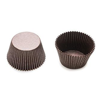 Decora 0339771 CF 2000 PAPIERFÖRMCHEN BRAUN 50 X H 32 MM