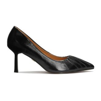 Kazar Schwarze Pumps mit einer Falte - - Shoes - Damen - Schwarzk - 36 EU