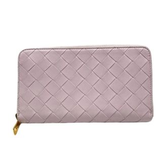 Bottega Veneta Pre-owned Intrecciato 608053 Langb&ouml;rse (Bifold) - - Pre-owned - Damen - Rosa - ONE SIZE