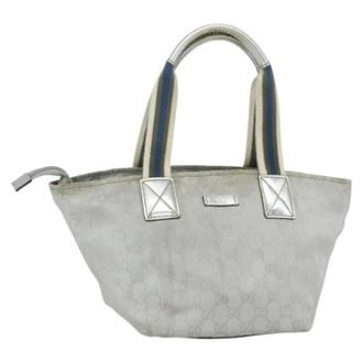 Gucci Sac &agrave; main vintage Pre-owned - Femme - Pre-owned - Gris - Taille: ONE Size