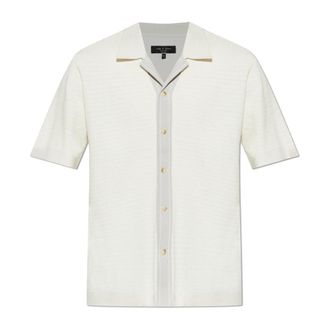 Rag & Bone Harvey Camp-Shirt mit Kontrastbesatz - - Shirts - Herren - Beige - XL