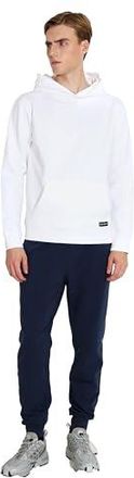 Carlheim Mens Everyday Comfort Joel Hoodie, White, Medium