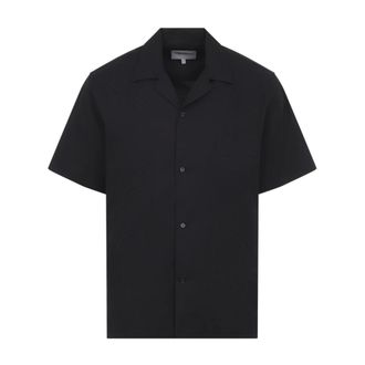Carhartt Work in Progress Homme, Chemises, Noir, Taille: XL S/S Signet Shirt