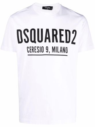 Dsquared2 t-shirt à logo imprimé - Blanc