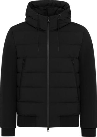 Duno Homme, Vestes, Noir, Taille: 2XL Doudoune Noire Style Urbain