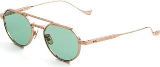 Cutler and Gross unisex, Accessoires, Jaune, Taille: 51 MM Lunettes de soleil Draycott 1426