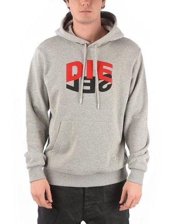 Diesel Kapuzensweatshirt Supersoft Pullover mit Kapuze - S-GIRK-HOOD-N1 Regular Fit