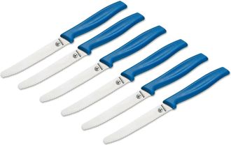 Böker Brötchenmesser Blau Set 6 Stück