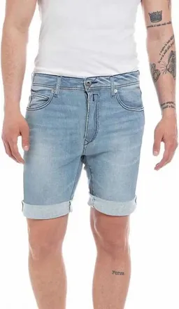 Replay Homme, Shorts, Bleu, Taille: W34 Rbj.981 Short