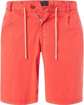 Hiltl Herren Bermudashorts rot Leinen