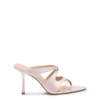 Stuart Weitzman Rubie Slide Sandal 85 - Femme - Chaussures - Rose - Taille: 37 1/2 EU