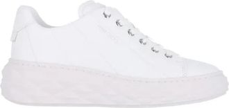 Jimmy Choo London Low-Top Sneaker - Diamond Light Maxi/F Sneakers - White - Gr. 35,5 (EU) - in Weiß - für Damen