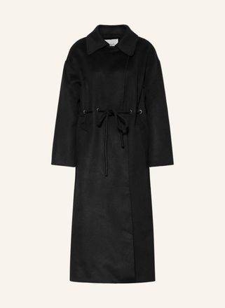 BA&SH Ba&Sh Wollmantel Kate schwarz