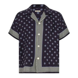 Bode Herren, Shirts, Blau, XLGr&ouml;&szlig;e