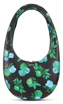 Coperni Womens Handbag Swipe Flora Black Polyurethane Handbags Hand Bags