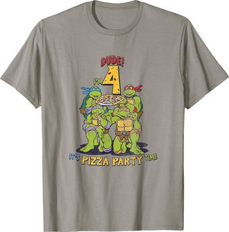 Teenage Mutant Ninja Turtles Im 4 Dude Pizza Birthday T-Shirt