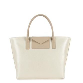 Lancaster | Maya KBA - Sac à Main Blanc nacré