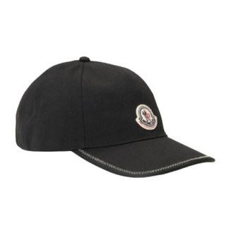 Moncler Homme, Accessoires, Noir, Taille: ONE Size Casquette de baseball brod&eacute;e avec logo