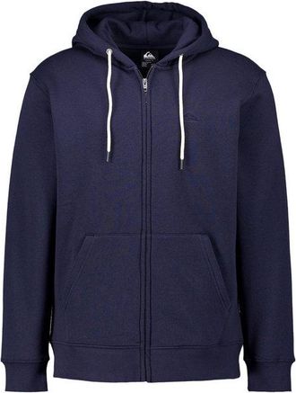 Quiksilver Herren Sweatjacke blau Baumwolle unifarben