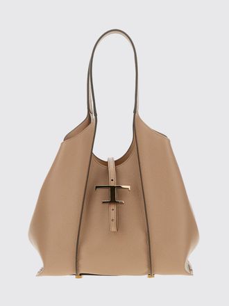 Tod's Sac Port&eacute; &eacute;paule TODS Femme couleur Beige