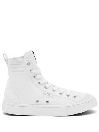 Courrèges Canvas 01 High-Top-Sneakers - Weiß