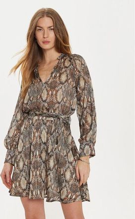 Morgan Kleid für den Alltag 242-RLIPA.F Beige Regular Fit