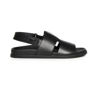 Dolce & Gabbana Homme, Chaussures, Noir, Taille: 41 EU Sandales Plates