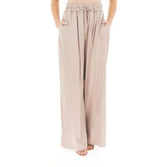 Fracomina Palazzo Hose - - Trousers - Damen - Beige - XL