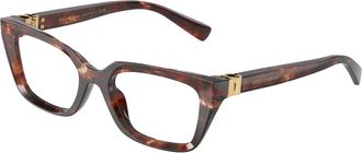 Dolce & Gabbana Femme, Accessoires, Rouge, Taille: 53 MM Optical Frame