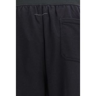 Maison Margiela Cotton Casual Joggers - Black