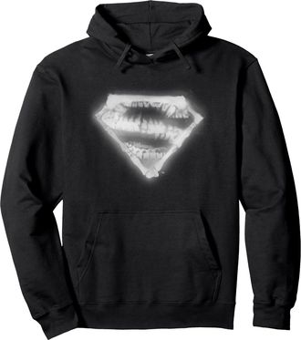 DC Comics Superman Skeleton Shield Pullover Hoodie