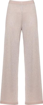 D.exterior Femme, Pantalons, Beige, Taille: 40 FR Wide Pantalons
