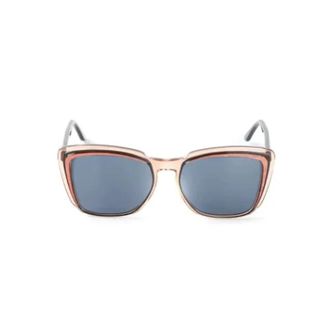 Saint Laurent Pre-owned Acetat sonnenbrillen - - Pre-owned - Damen - Braun - ONE SIZE