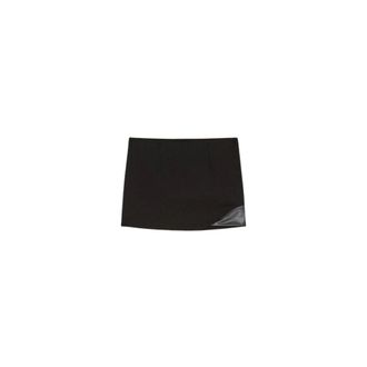 Patrizia Pepe Femme, Jupes, Noir, Taille: 38 FR Short Skirt