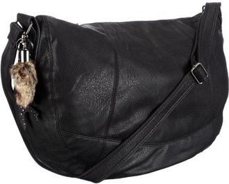 Pieces Raven Shop Bag 17045428, Sac à Main Femme - Noir Black, 42x32x16 cm (B x H x T) EU