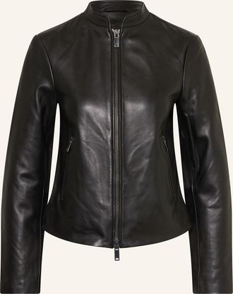 Reiss Reiss Lederjacke Allie schwarz
