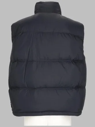 Stone Island Mens Padded Ripstop Gilet Blue Polyamide Waistcoats & Gilets