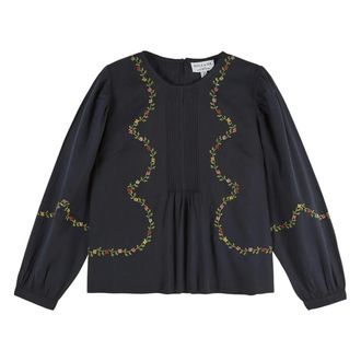 Emile Et Ida Blouse Estelle Point de Croix Coton Emile et Ida