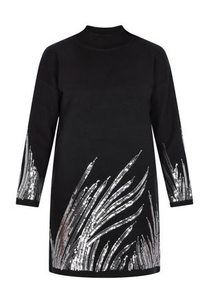 Faina Kleid Damen schwarz